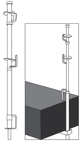Guard Rail Ø38mm | Baker Scaffold Accessories.